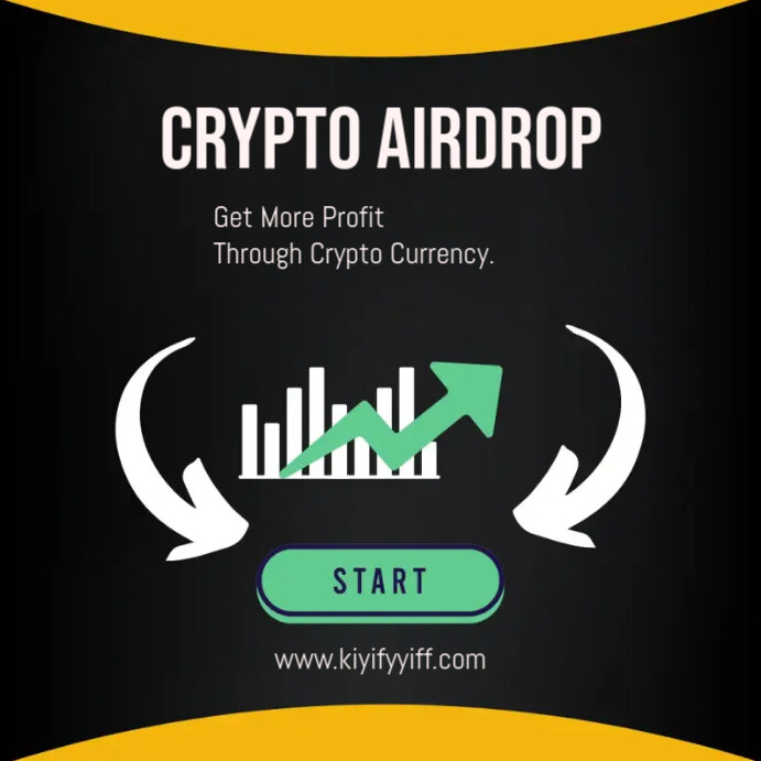 Crypto airdrop Template | PosterMyWall