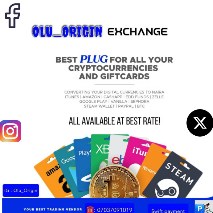 Crypto and Gift card advert Template | PosterMyWall