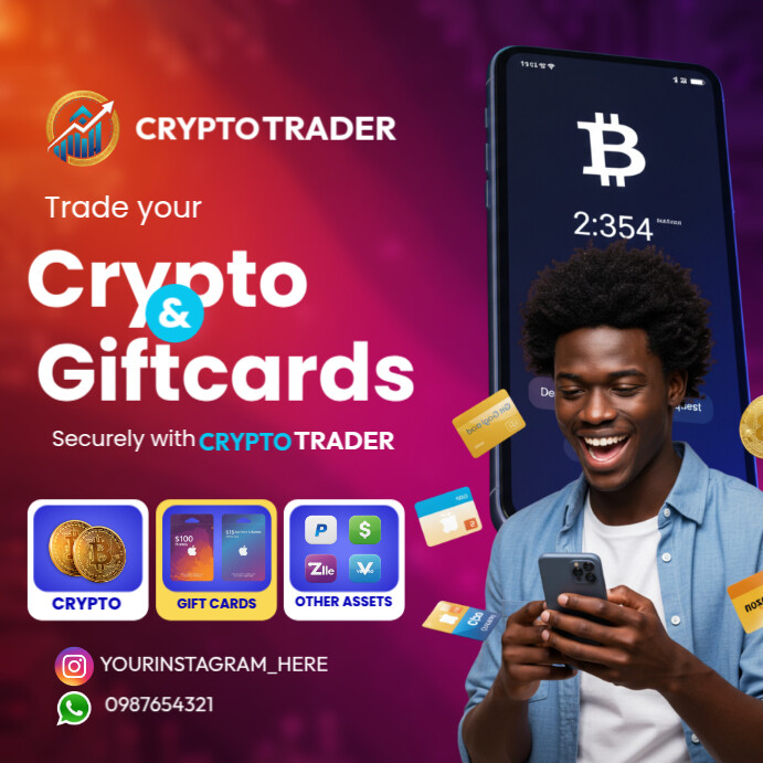 Crypto Flyers Template | PosterMyWall