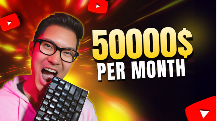 crypto youtube thumbnail design Templete Template | PosterMyWall