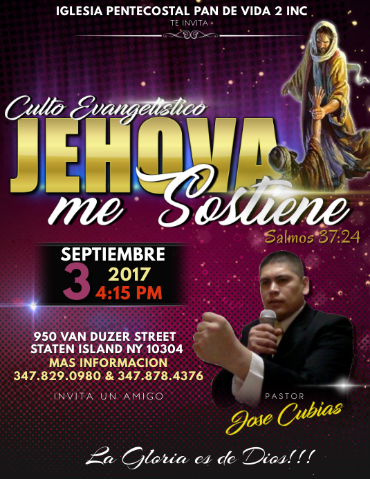 Culto evangelistico | PosterMyWall