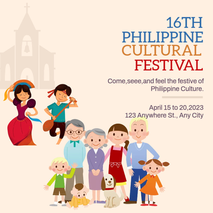 Cultural Event Ads Template | PosterMyWall