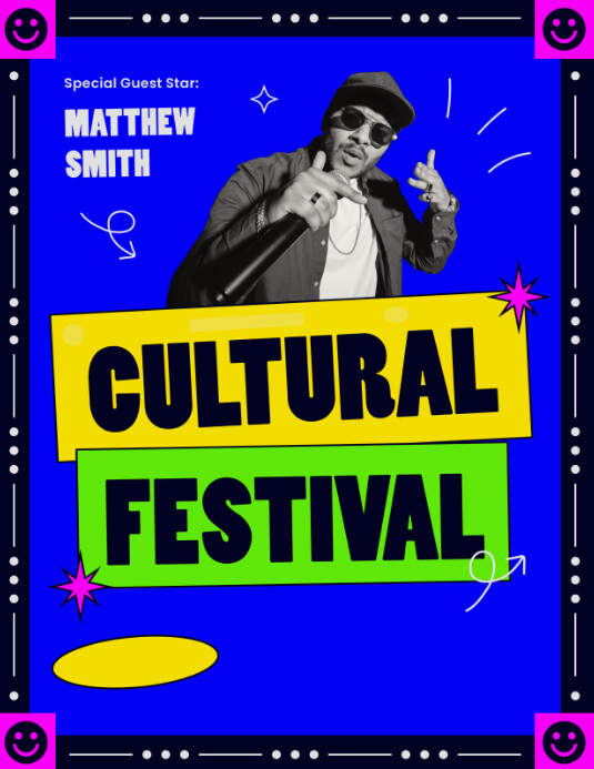Plantilla de cultural festival | PosterMyWall