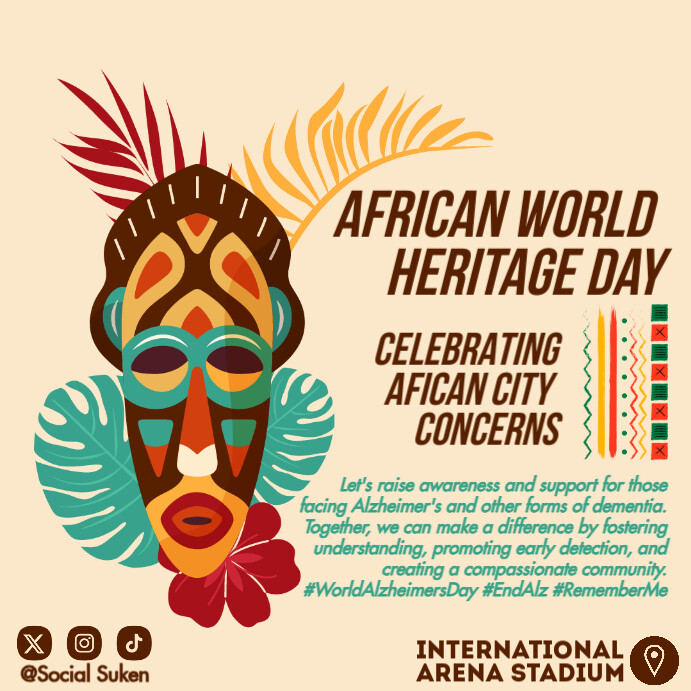 CULTURAL POSTER Template | PosterMyWall