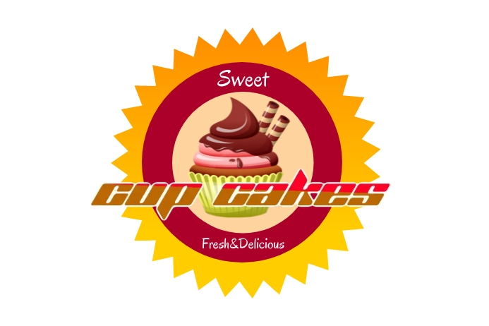 Cup Cake Labels Template | PosterMyWall