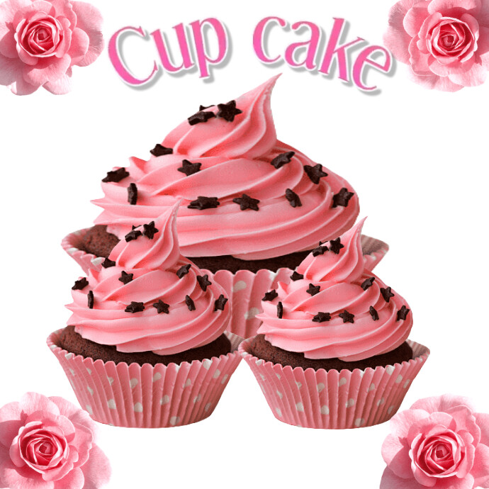 cup cake poster Template | PosterMyWall
