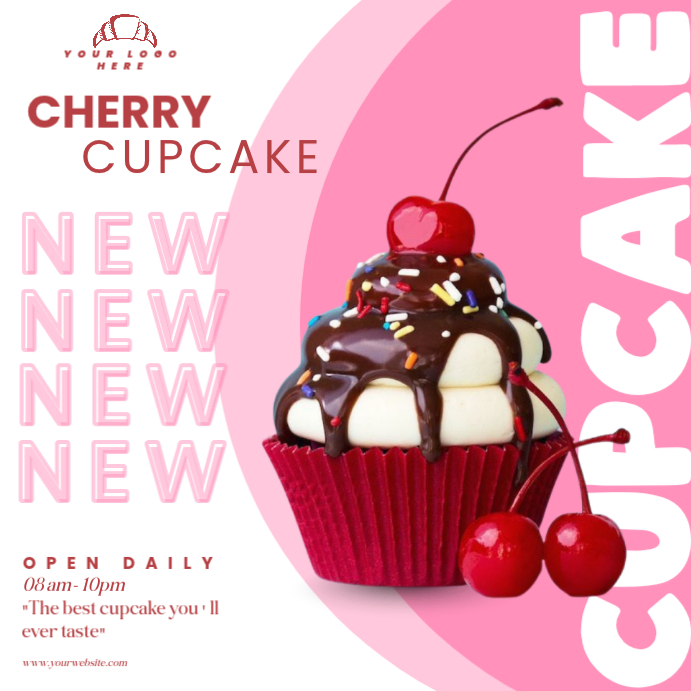 Cupcake Ads Template | PosterMyWall