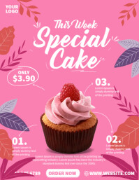 Cake Ads Template | PosterMyWall