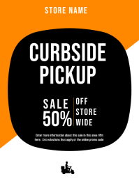 curbside pickup flyer Template | PosterMyWall