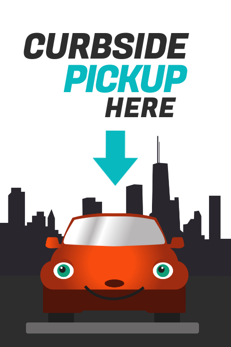 Copy of Curbside Pickup Sign | PosterMyWall