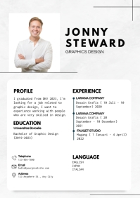 Curriculum Vitae Template | PosterMyWall