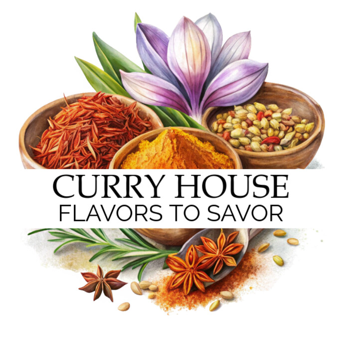 Copy of Curry House Restaurant Logo | PosterMyWall