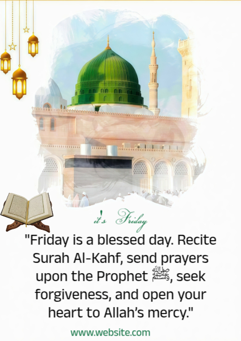 Custom editable Friday reminder flyer Template | PosterMyWall