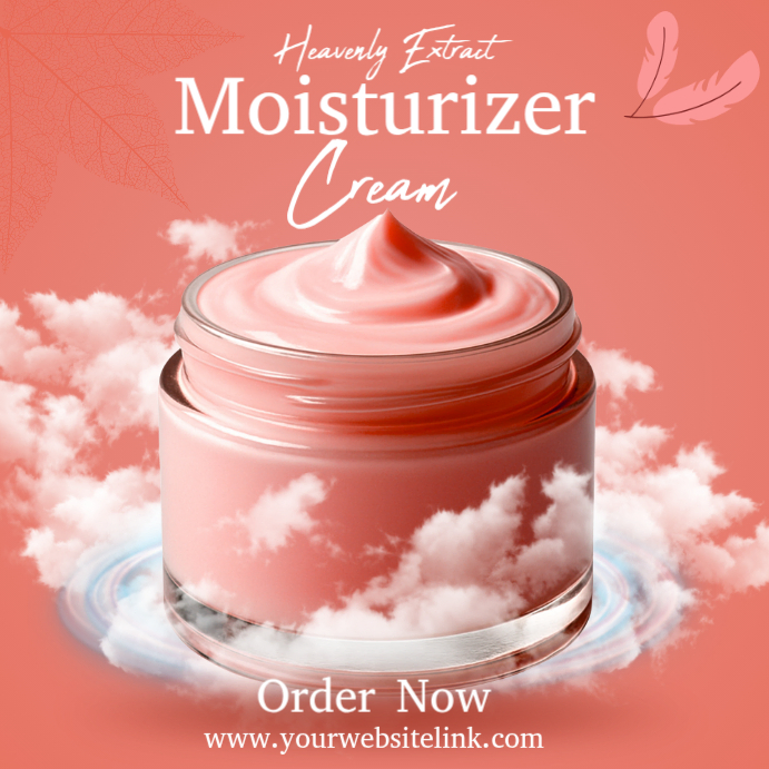 Custom This Skin Care Moisturizer Cream Ad, Beauty Cream Template ...