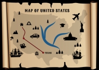 Custom Map Design Template | PosterMyWall