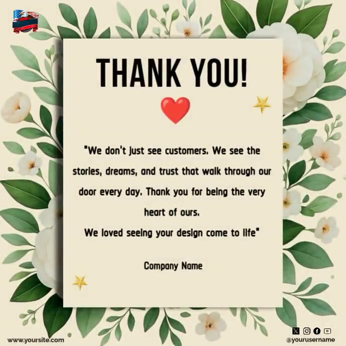 Customer Appreciation Template | PosterMyWall