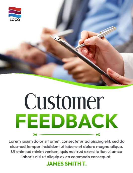 Modèle Customer feedback poster | PosterMyWall