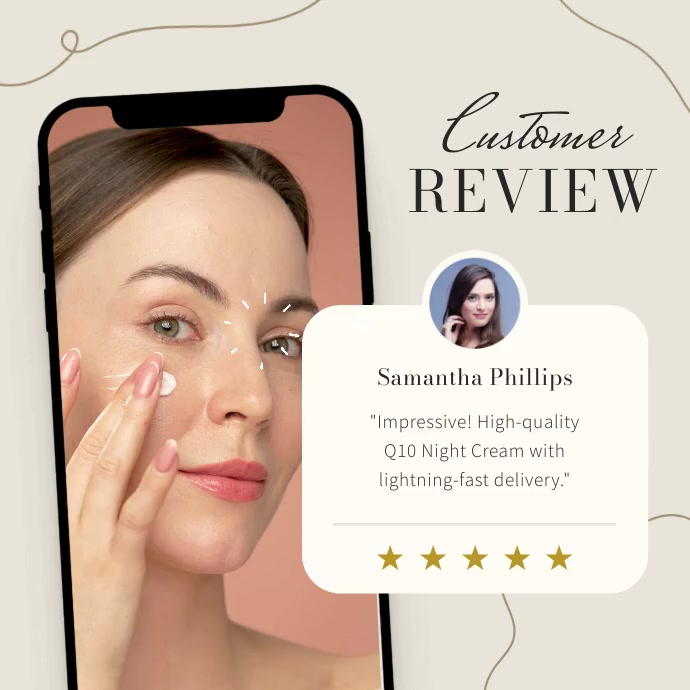 Customer Feedback Video Ad (1) Template | PosterMyWall