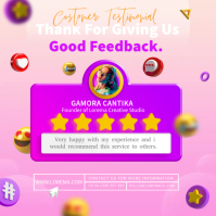 Feedbacks Ads Template | PosterMyWall
