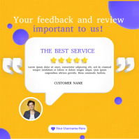 Customer Feedbacks Template | PosterMyWall