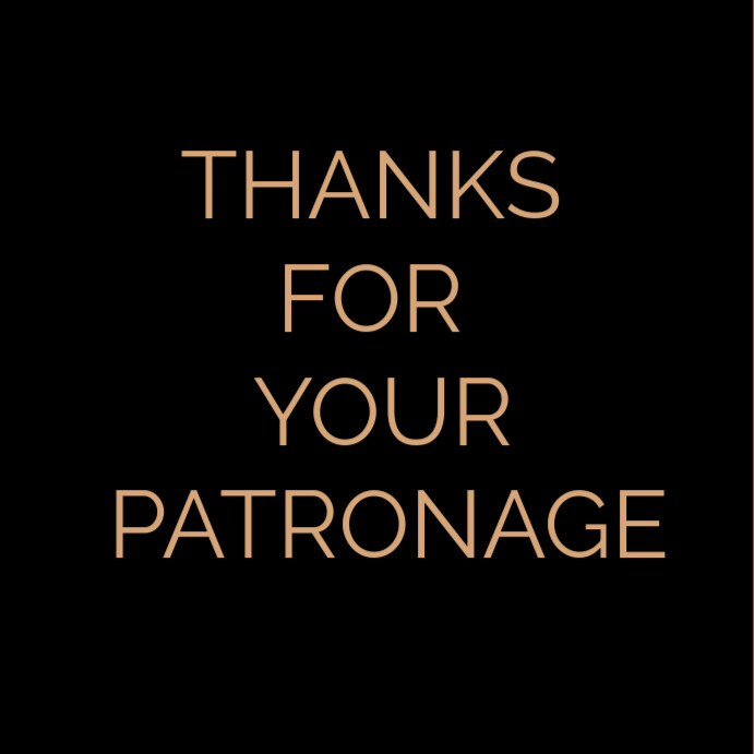 Customer patronage post Template | PosterMyWall