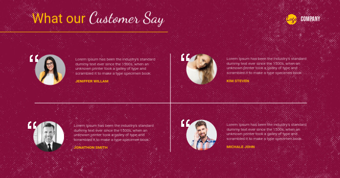 Copy of Customer review design template | PosterMyWall