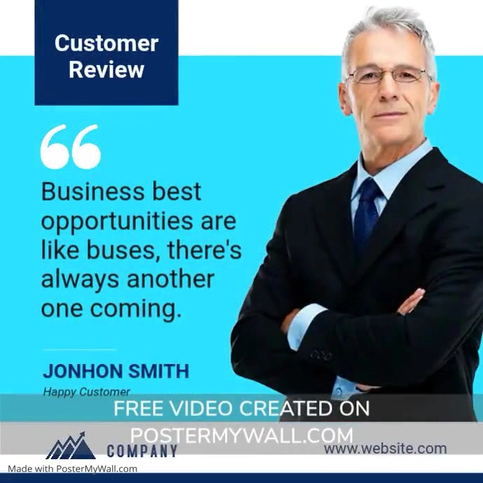 Copy of Customer Review Design | PosterMyWall