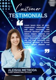 Customer Review Template | PosterMyWall