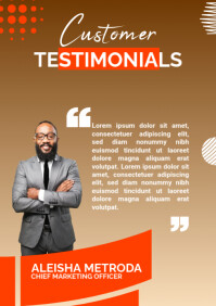 Customer Review Template | PosterMyWall