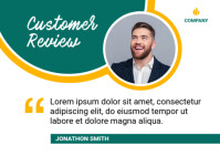 Customer Review Design Template | PosterMyWall