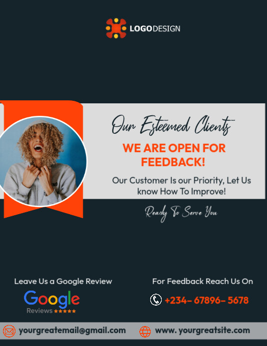 Copy of Customer Satisfaction Flyer (us Letter) | PosterMyWall