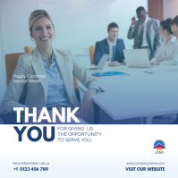 customer service week flyer Template | PosterMyWall