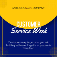 Customer service week Template | PosterMyWall