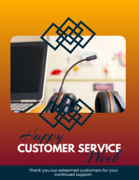 CUSTOMER SERVICE WEEK TEMPLATE | PosterMyWall