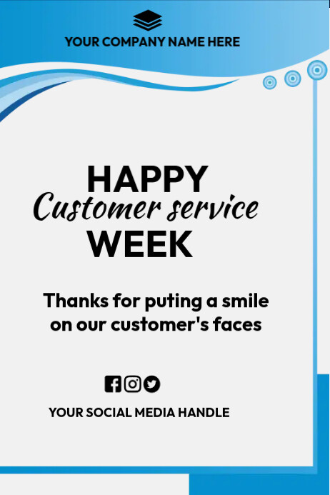 customer service week Template | PosterMyWall