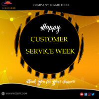 Customer service week Template | PosterMyWall