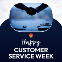 customer service week flyer Template | PosterMyWall