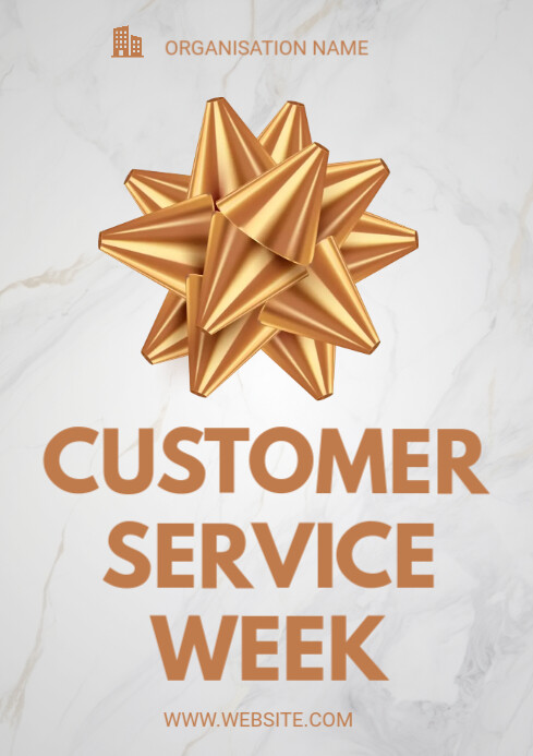 customer service week template | PosterMyWall