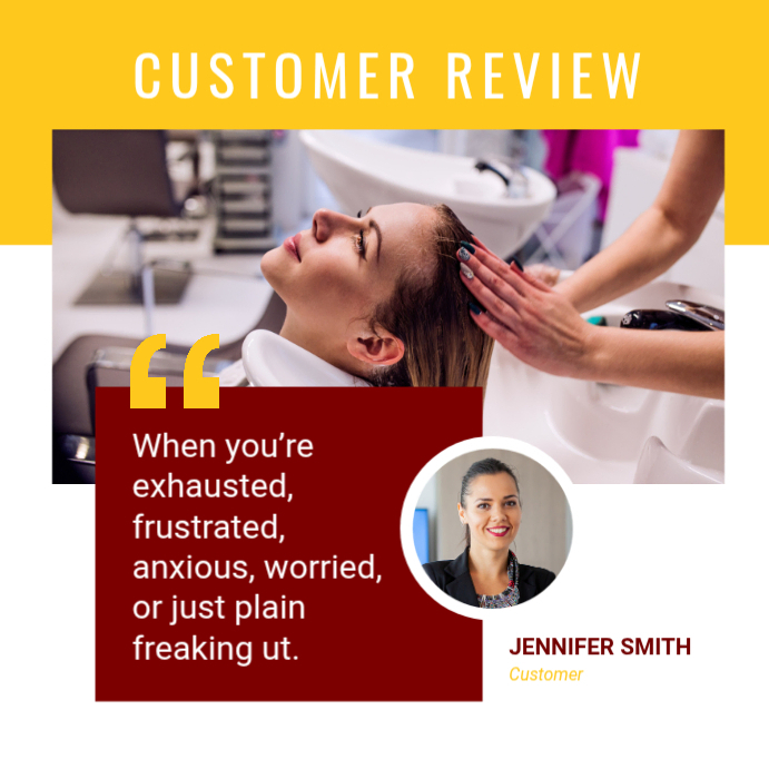 Customer Testimonial Design template | PosterMyWall