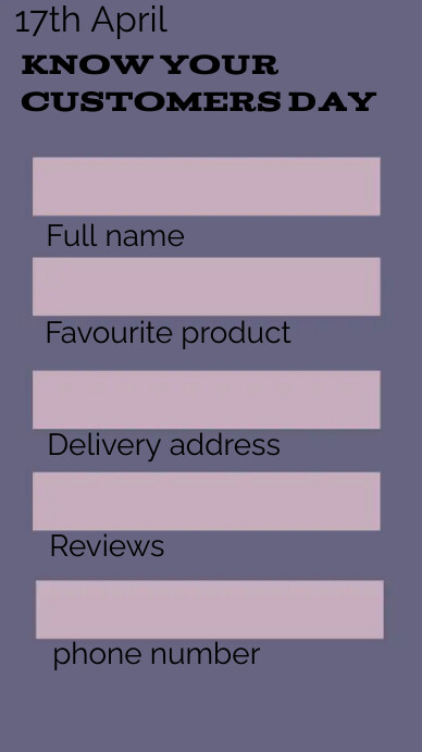 Plantilla de Customers day template | PosterMyWall