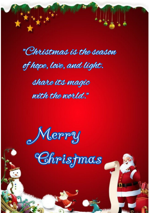 Customizable Christmas Inspiration Template | PosterMyWall