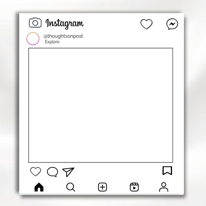 Customizable Instagram Post Template. | PosterMyWall