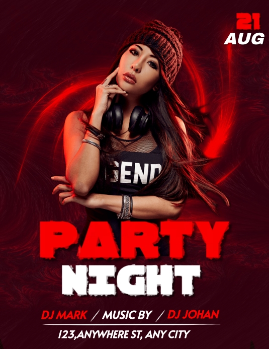 Plantilla de customizable party flyer | PosterMyWall