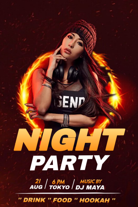 customizable party flyer templates | PosterMyWall