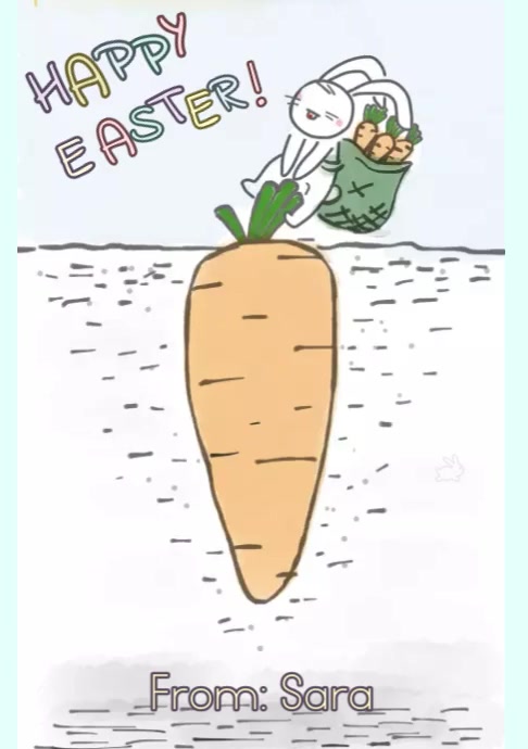 Cute animated easter instagram post 2 Template | PosterMyWall