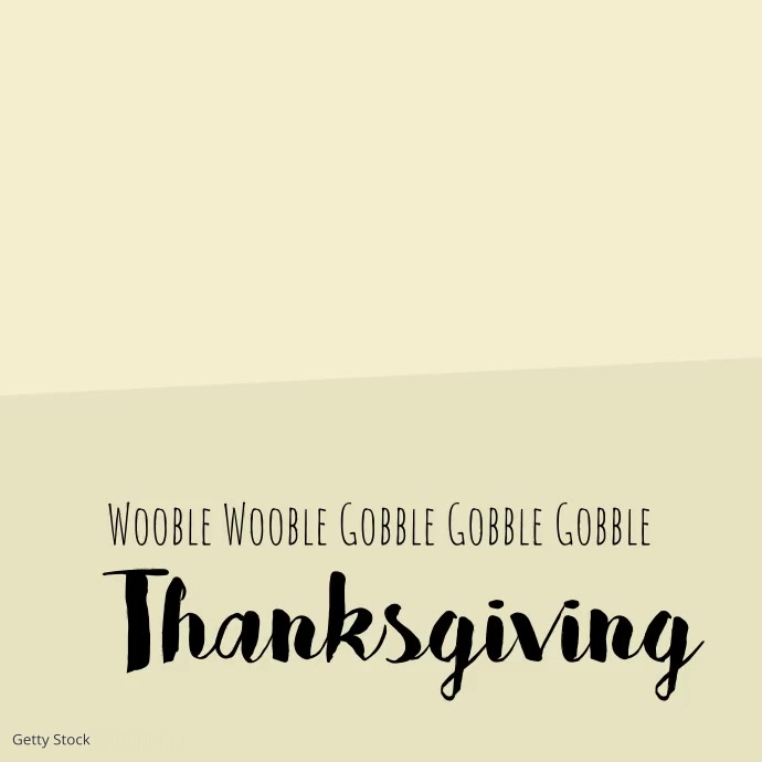 Cute Thanksgiving Turkey Greeting Ad Template | PosterMyWall