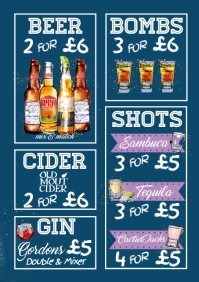 drinks offer Template | PosterMyWall