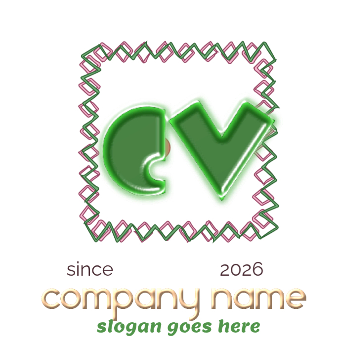 CV LOGO Template | PosterMyWall