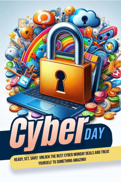 Plantilla de Cyber day | PosterMyWall