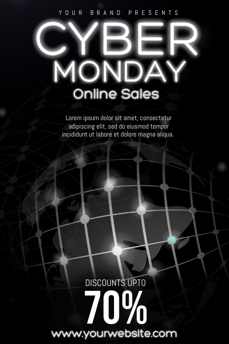 Cyber Monday Advertising Ideas Template | PosterMyWall